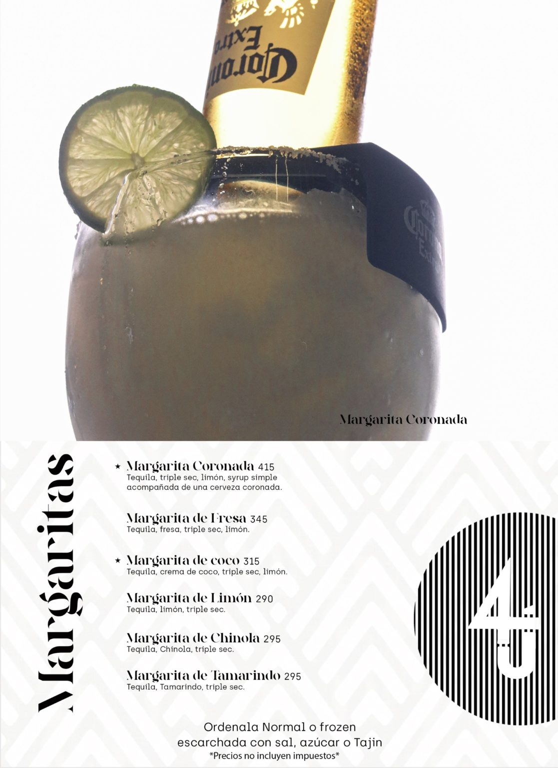 MENU – 4 Jacks Bar & Bistro